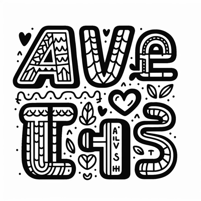 Write Names Arya Loves Haritha I Want The... Coloring Page