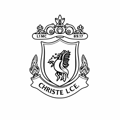 Leeds United Crest Christmas Theme Coloring Page