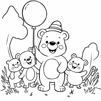 Prompt Create A Fun Coloring Page Featuring A... Coloring Page