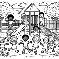 Joy Coloring Page