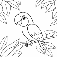 Pacu Jalur Coloring Page