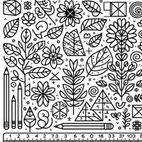 Second Grade Coloring Page