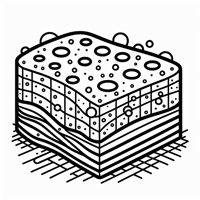Sponge Coloring Page