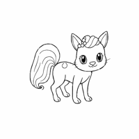 Aila Is 1 Coloring Page