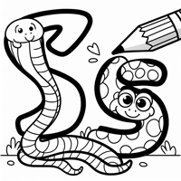 Create A Simple Black And White Outline Coloring... Coloring Page