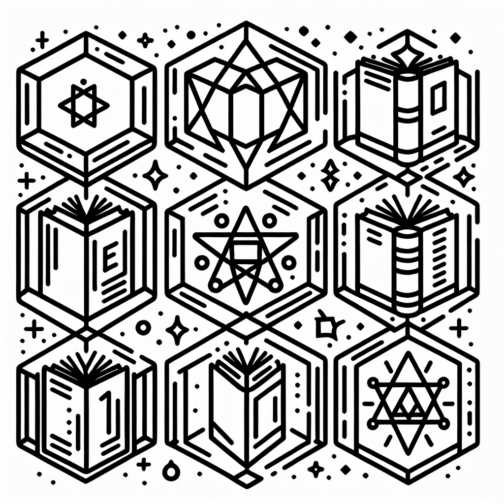 First 10 Books Of The Bible Names In English Coloring Page