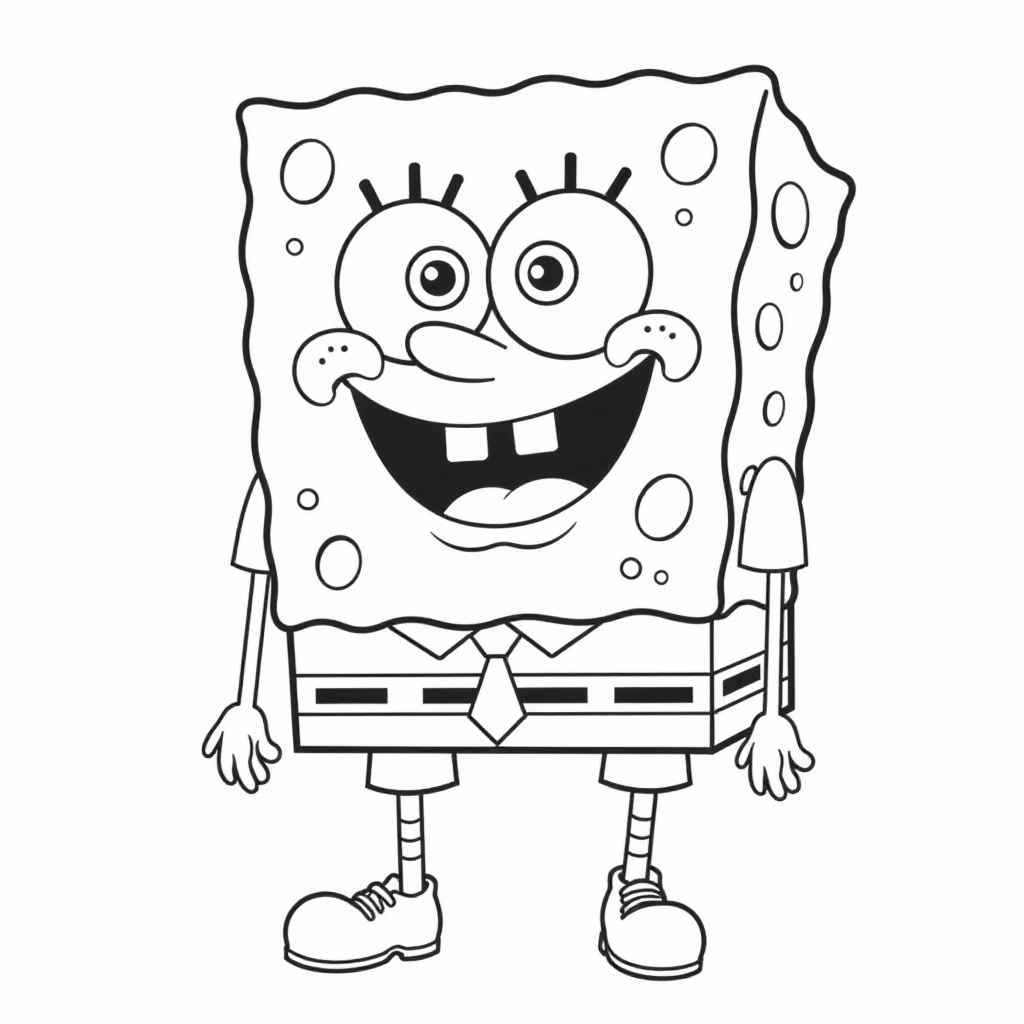 Spongebob Coloring Page