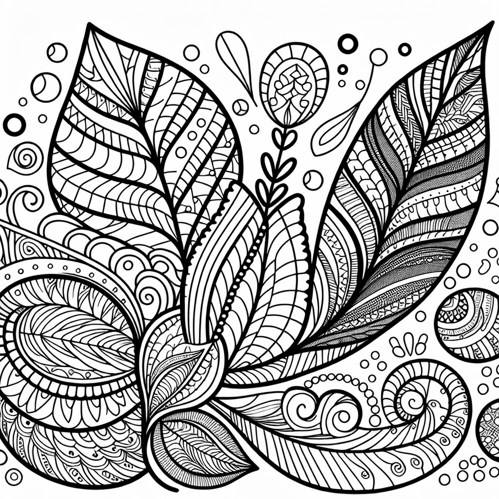 Zendoodle Coloring Page | Free Printable