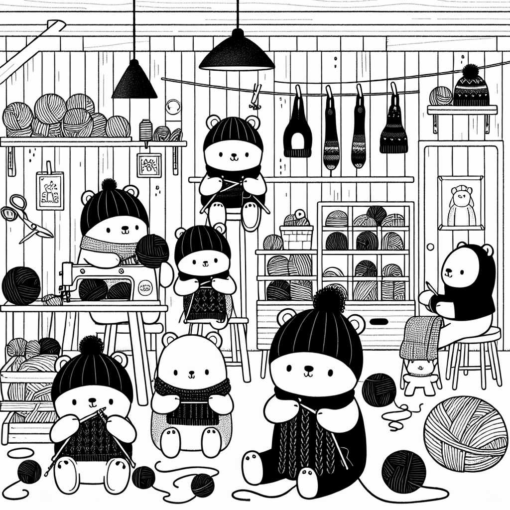 Create A Clear Line Drawing In The Manner And... Coloring Page